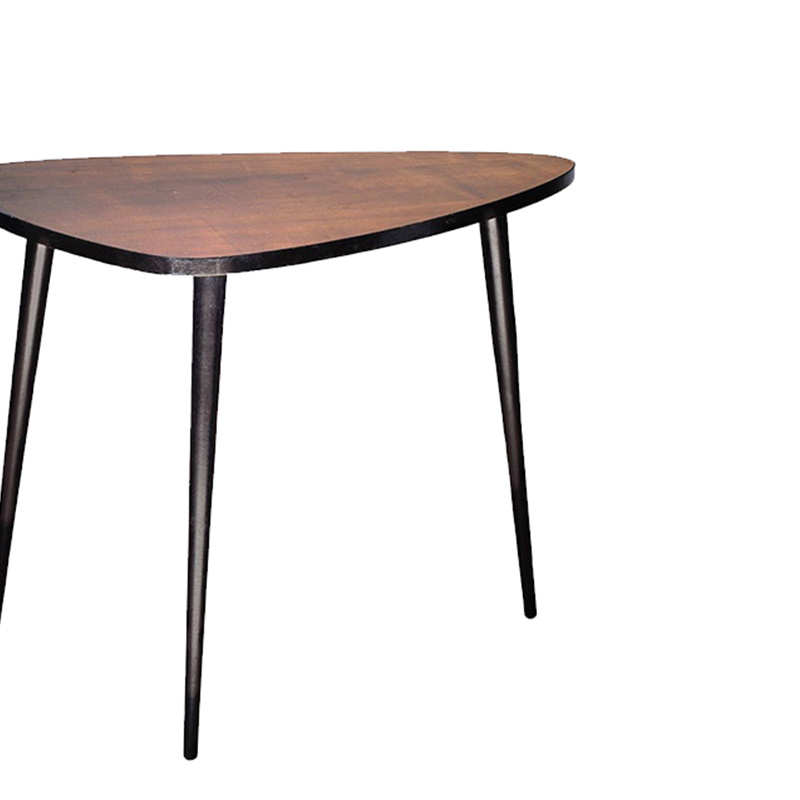 Simple oak wood vintage table - BRK Advertising & Digital Marketing